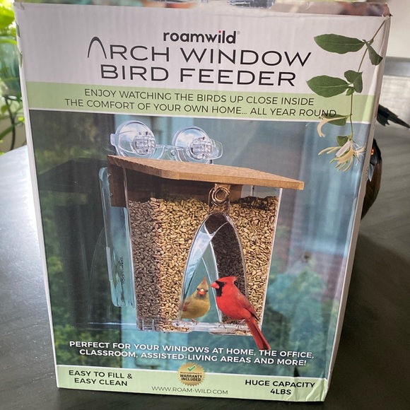 roamwild | Other | Roamwild Beautiful Arch Window Wild Bird Feeder ...